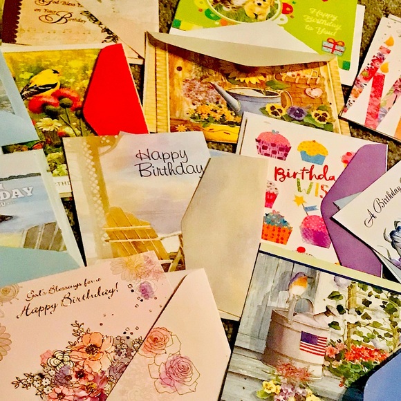 Holiday | 11 Variety Pack Of Birthday Cards W Matching Envelopes | Poshmark